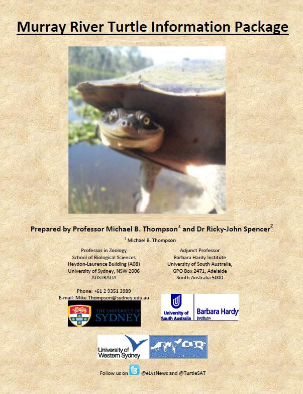 TurtleSAT > The Murray River Community Project 2014